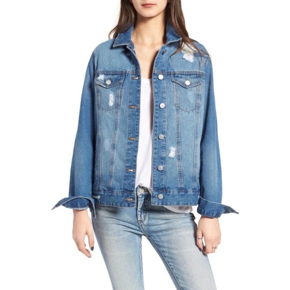 bp | Jackets & Coats | Bp Oversized Denim Trucker Jacket | Poshmark